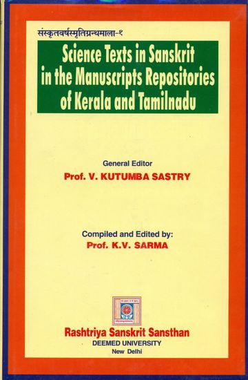 Science Texts in Sanskrit in The Manuscripts Repositories of Kerala an ...