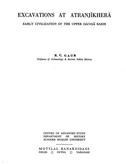 Excavations at Atranjikhera (Early Civilization of the Upper Ganga Bas ...